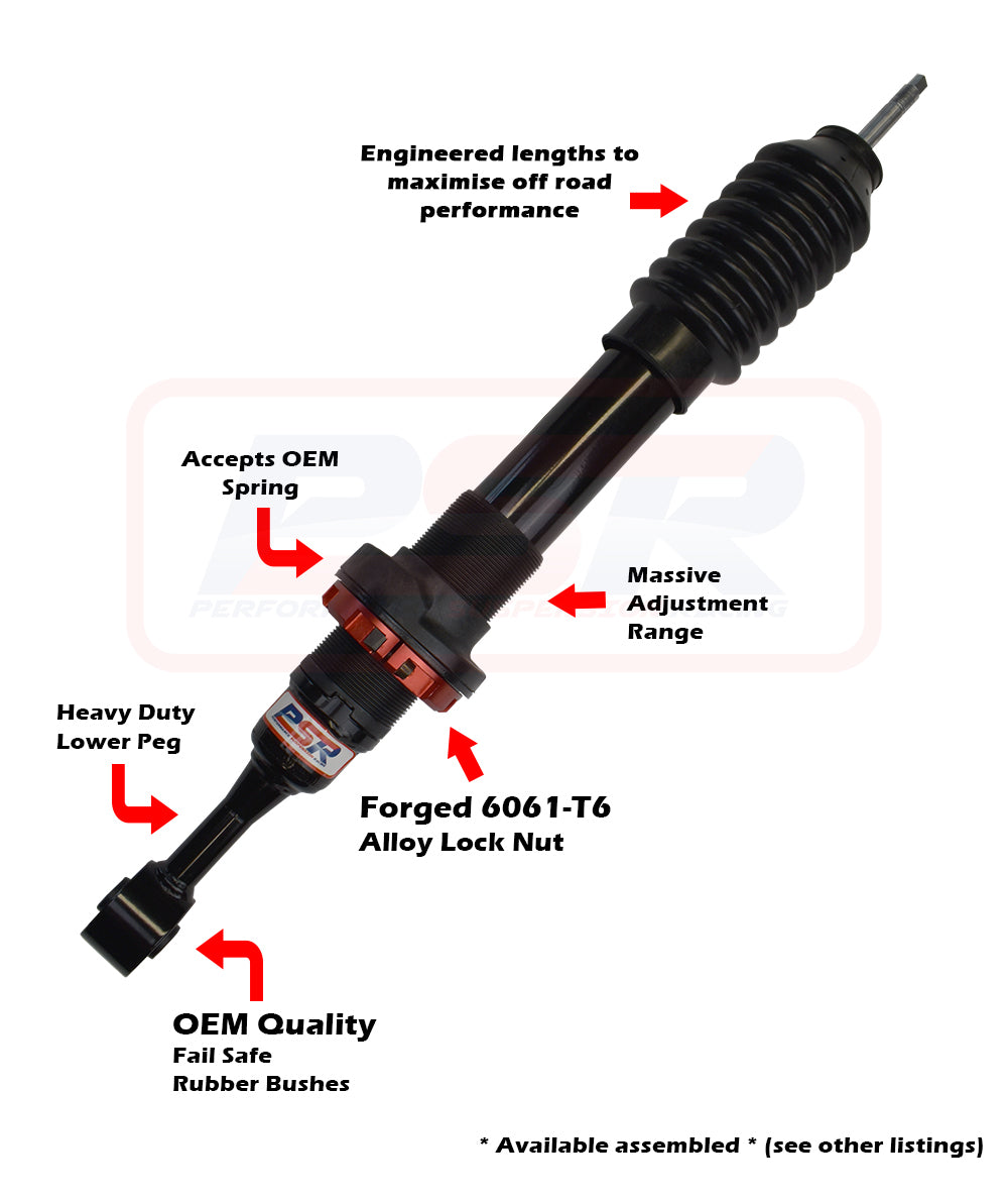PSR TTG Toyota Front Adjustable Shock Absorber – PSR USA